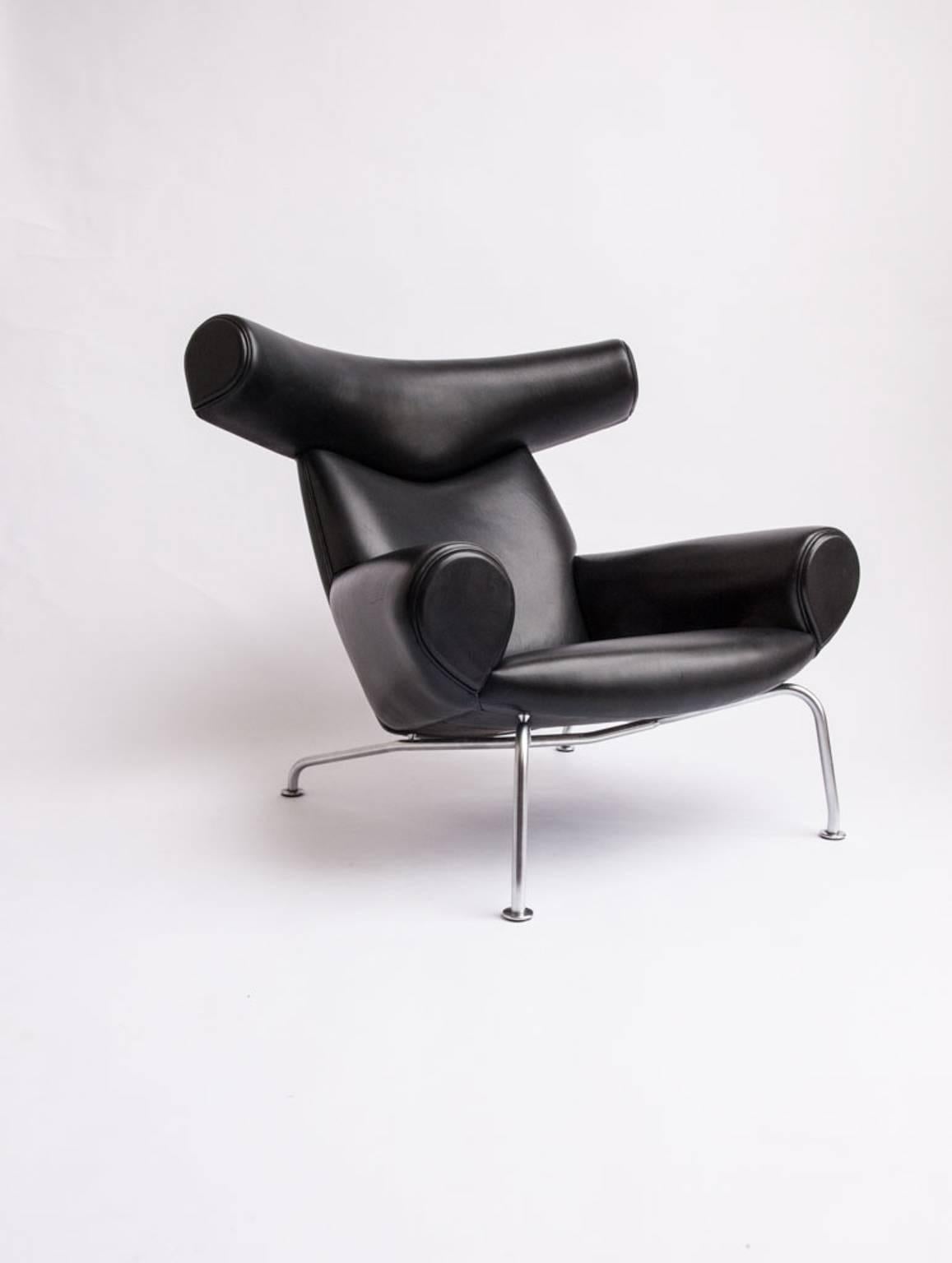 Hans J. Wegner Ox Chair Model EJ 100 at 1stDibs | ej 100 ox chair, ox ...