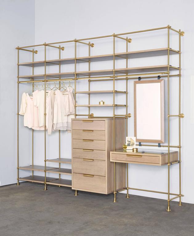 Amuneal's Collector’s Wardrobe + Vanity 4 Bay Unit For Sale at 1stdibs