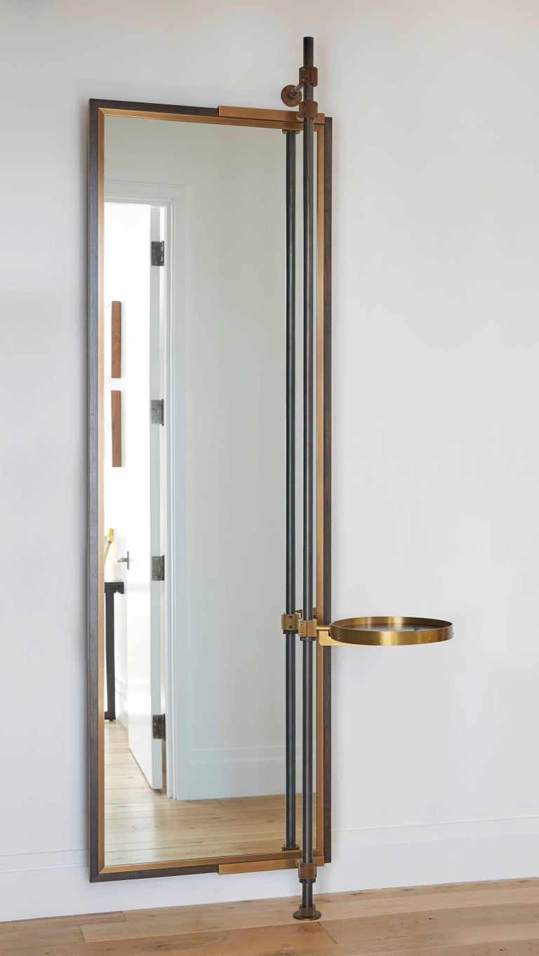 Amuneal's Loft Mirror with Tray For Sale at 1stDibs | loft style mirror ...