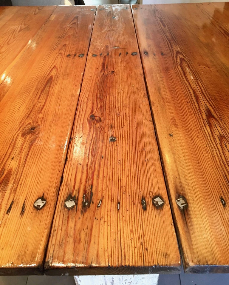 Swedish 18th Century Gustavian Slag Board Table with Original Paint to ...