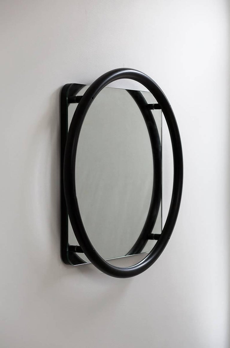 Vima Mirror, 21th Century Contemporary Style Bauhaus Steel Tube ...