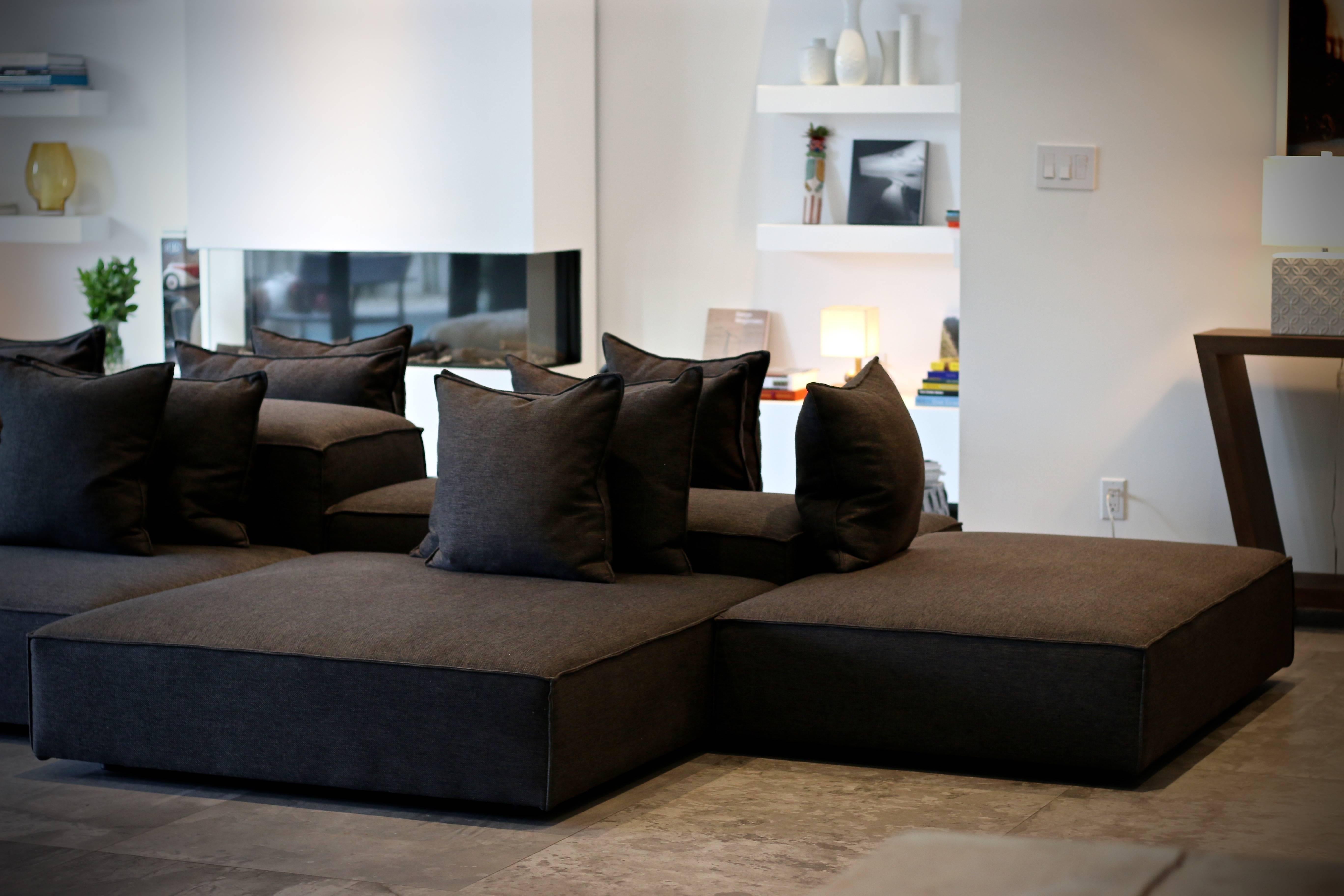 Living Divani, Lounge 14 Cushion Sofa and 12 Modules For Sale at ...