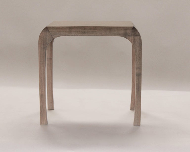 Steam Bent Dressing Table and Stool in Solid Ash by Jonathan Field ...