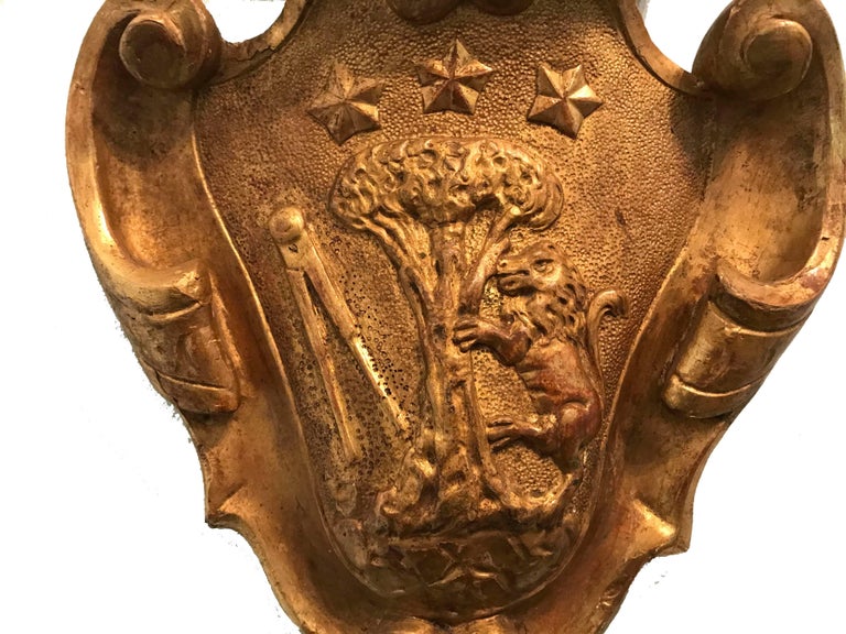 17th Century, Italian Family Crest of the Florentine Davanzati Family ...