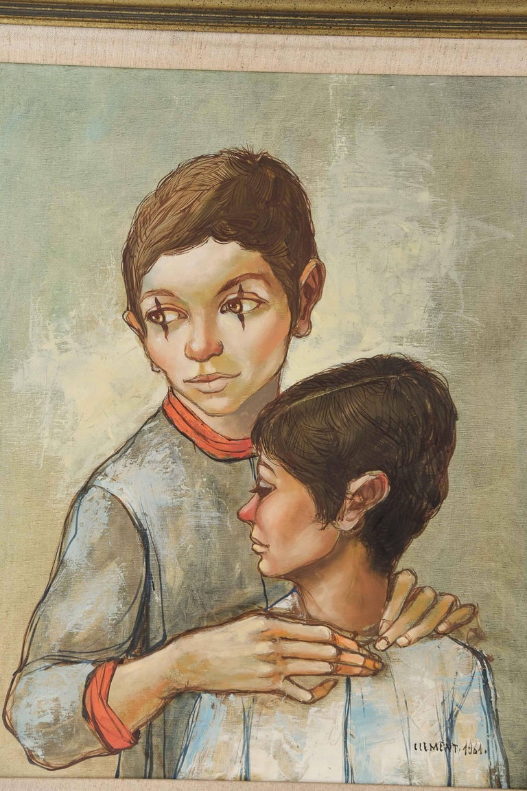 Jean-Pierre Clement Painting For Sale at 1stDibs