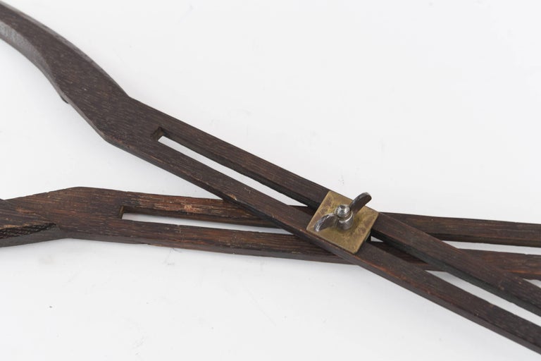Antique Wood and Brass Protractor For Sale at 1stDibs | antique ...