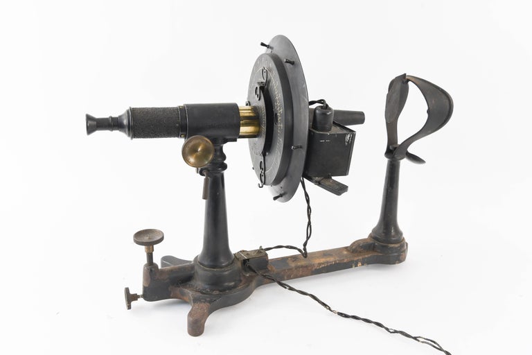 Antique Ophthalmometer Eye Machine by General Optical Company For Sale ...