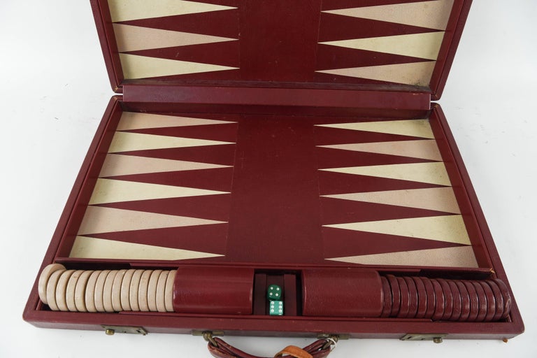 Vintage Geoffrey Parker Backgammon Set at 1stDibs