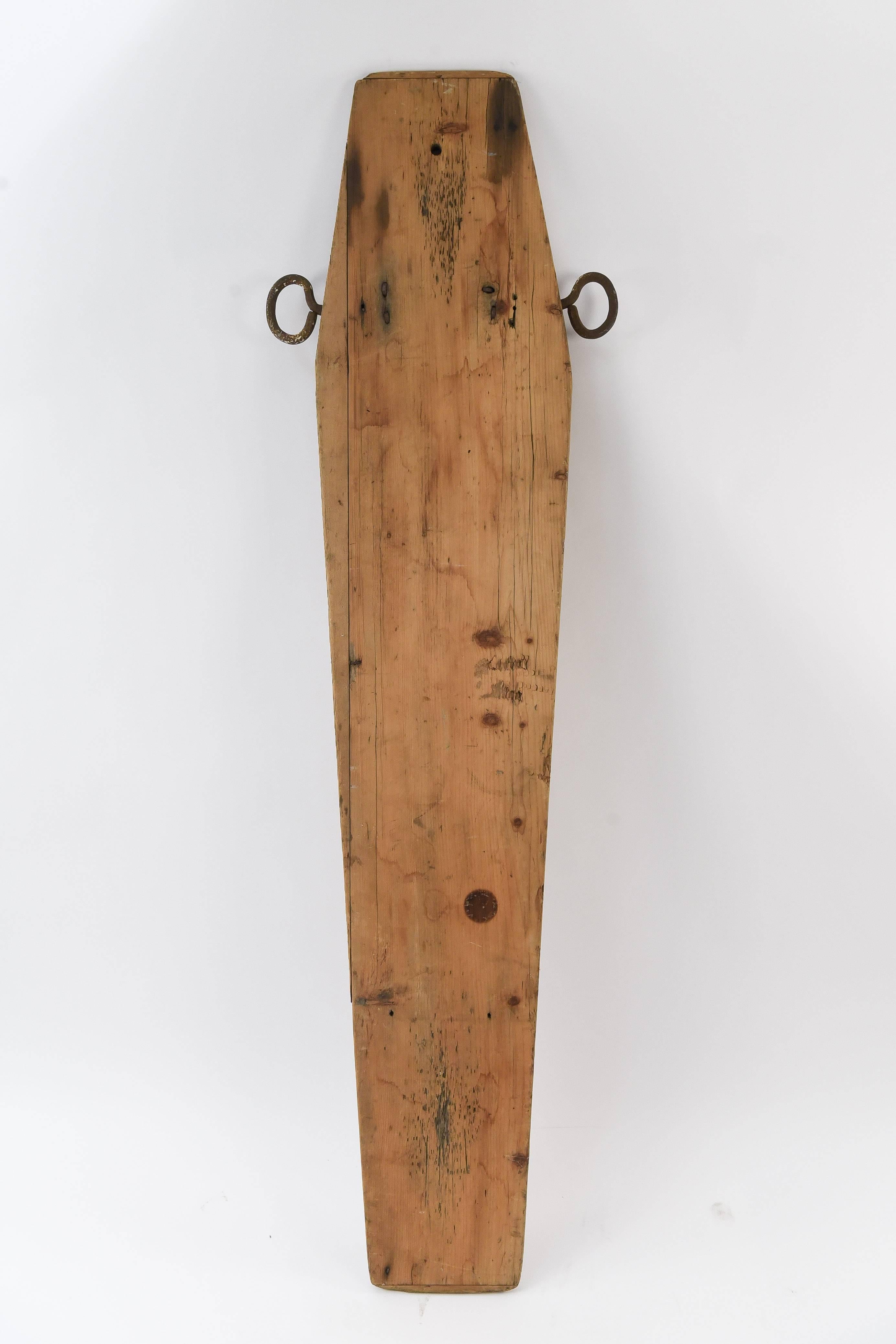 Antique Undertakers Coffin Back Board at 1stDibs