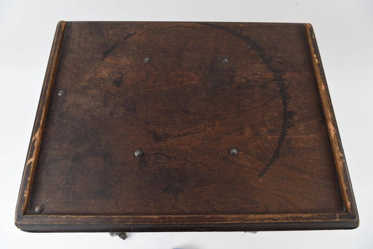 1930s Industrial Rolling Typewriter Work Table For Sale at 1stDibs