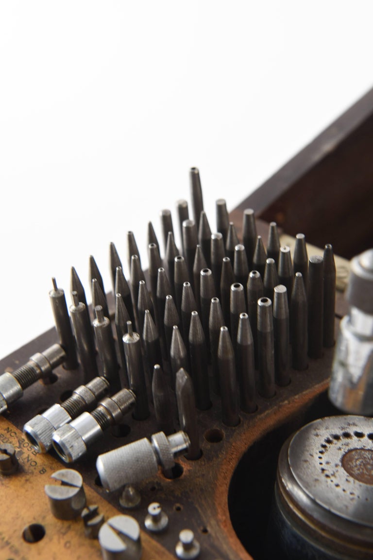 Antique Kendrick and Davis K&D Inverto Staking Jewelry Watch Tool Set ...