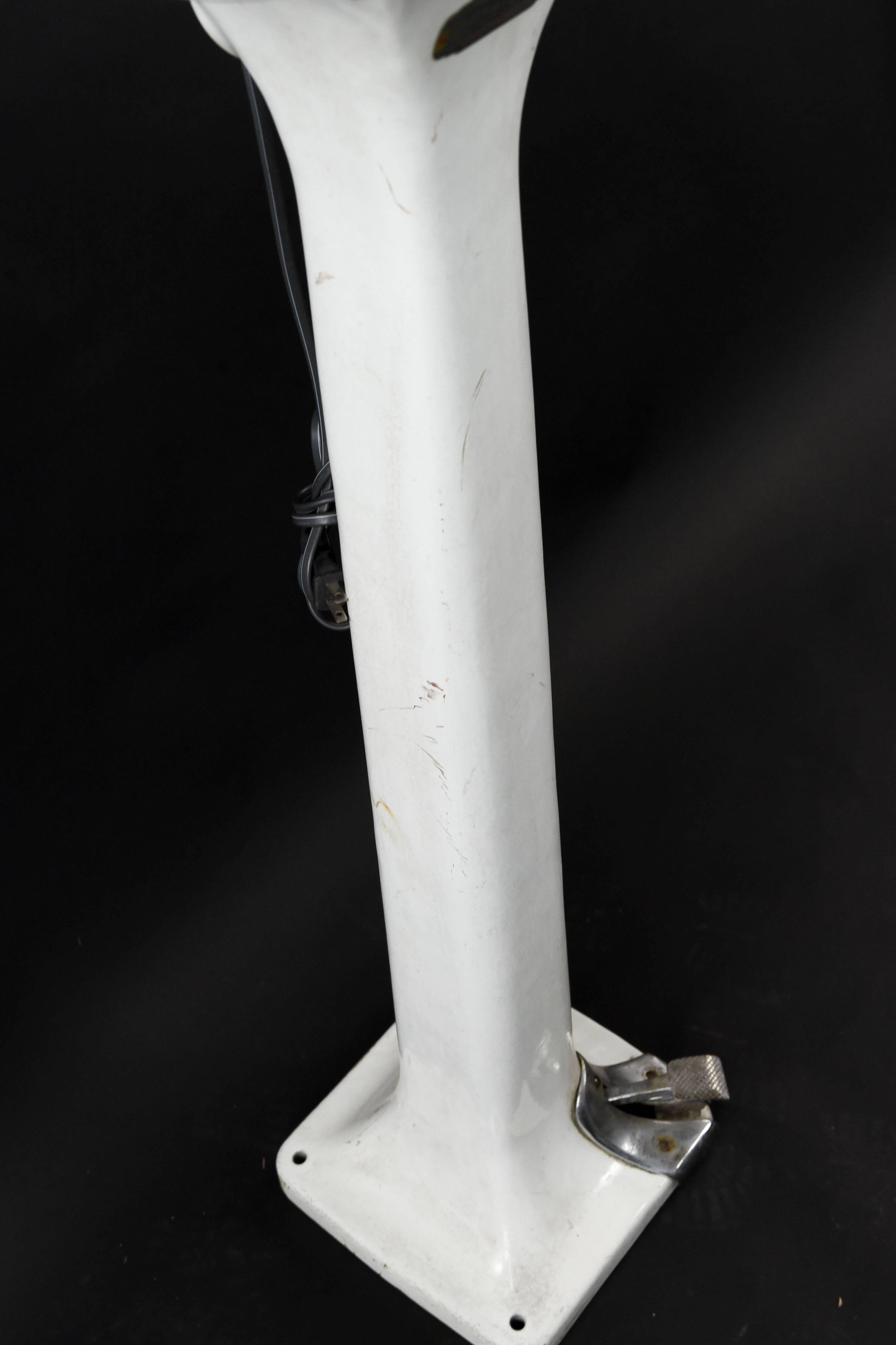 Sani-Dri White Porcelain Floor Model Hand Dryer at 1stDibs | vintage ...