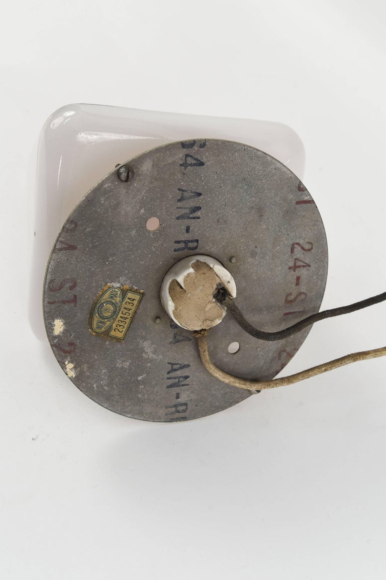 Simes Vintage Art Deco Emergency Exit Sign Light Fixture at 1stDibs ...