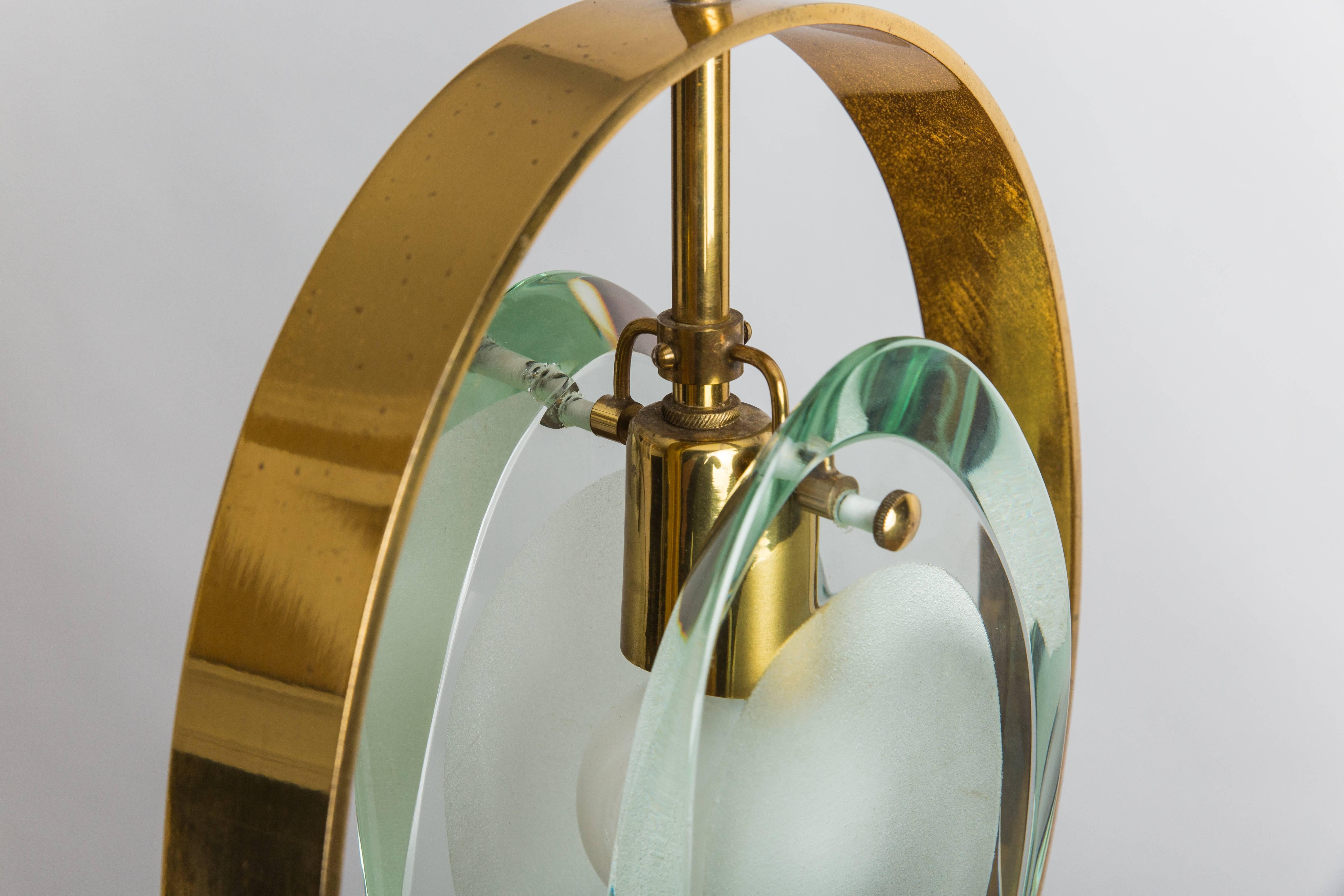 Max Ingrand for Fontana Arte Pendant Light Model 1933 at 1stDibs
