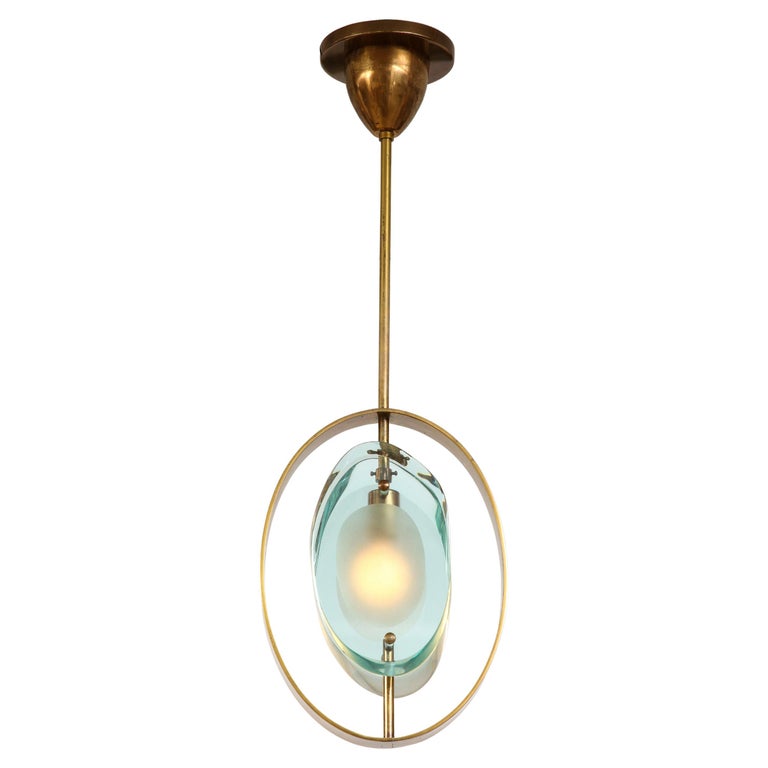 Max Ingrand for Fontana Arte Pendant Light Model 1933 For Sale at 1stDibs