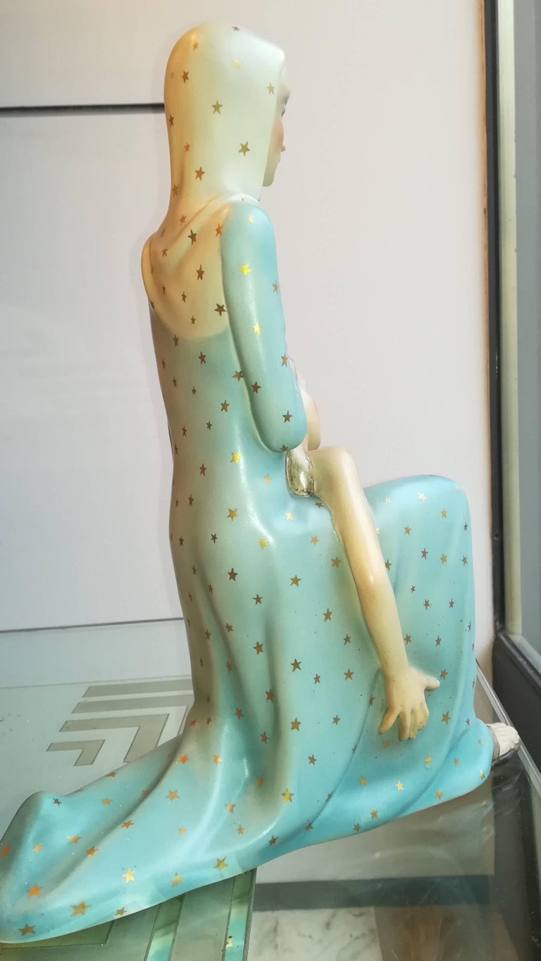 Lenci ,1938, Ceramic "Madonna ed Eva" at 1stDibs