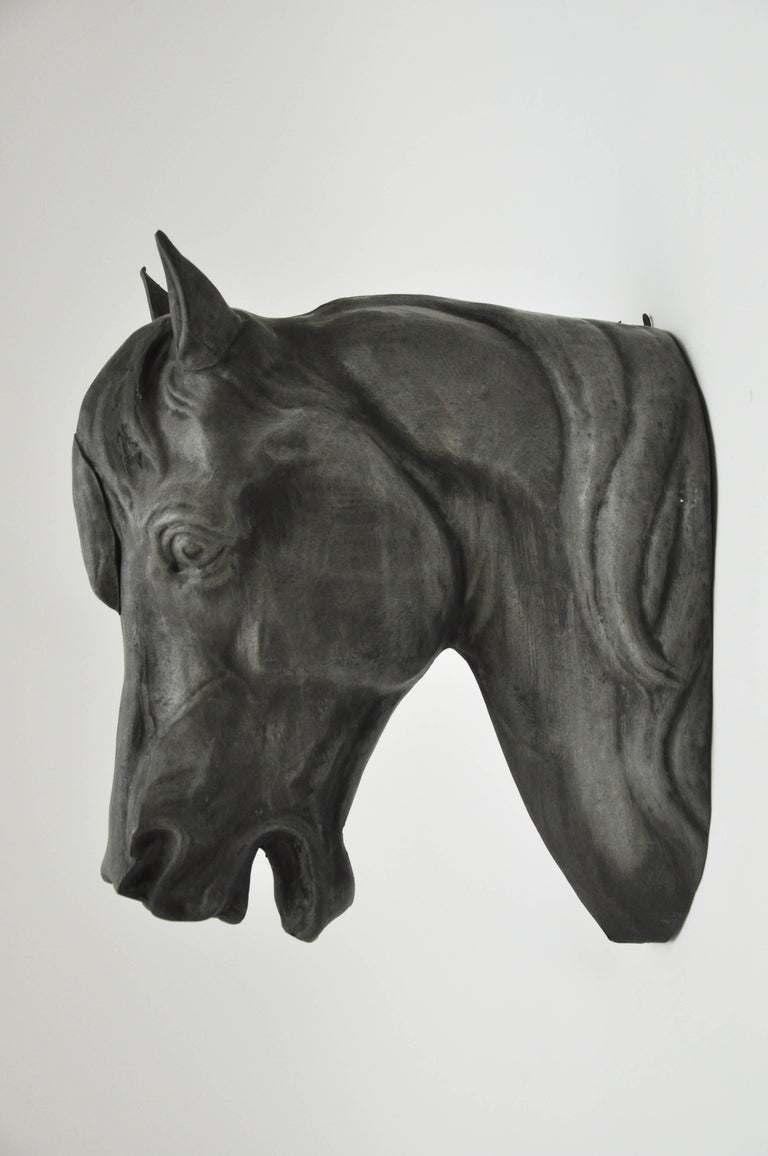 Late 19th Century French Farrier's Horse Head Trade Sign at 1stDibs
