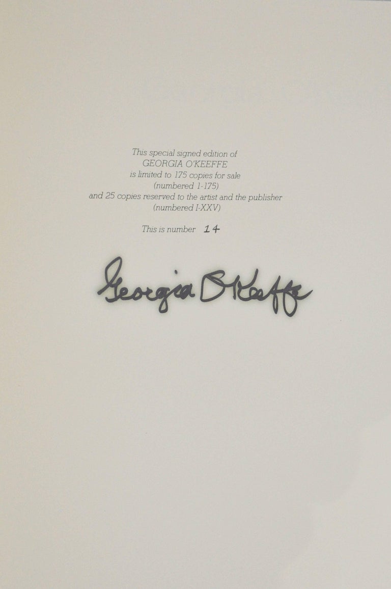 Rare Signed and Numbered Georgia O'Keeffe Folio, Viking Press, 1976 at ...