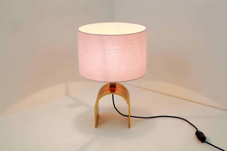 Romeo Rega Arch Shaped Table Lamp at 1stDibs