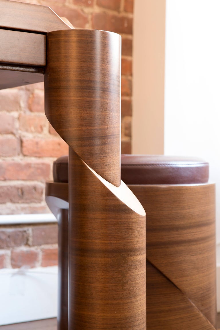 Contemporary Grandmaster's Chess Game Table with Walnut and Maple ...