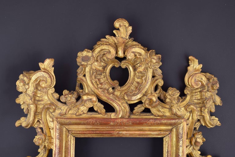 Roccoco Carved Wood Frame, 18th Century at 1stDibs