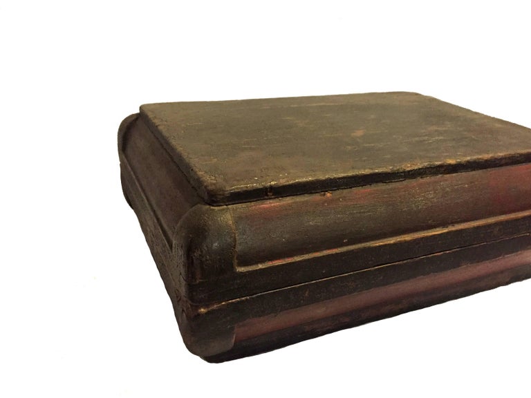 19th Century, Chinese Box, Document and Art Storage Box For Sale at 1stDibs