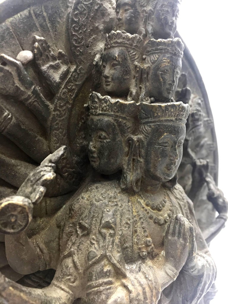 Fine Bronze Thousand Hand Kwan Yin Statue For Sale At 1stdibs