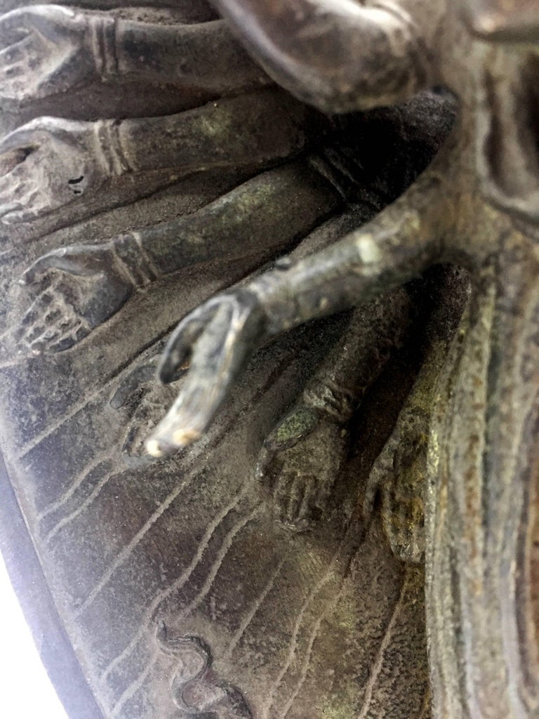 Fine Bronze Thousand Hand Kwan Yin Statue For Sale At 1stdibs
