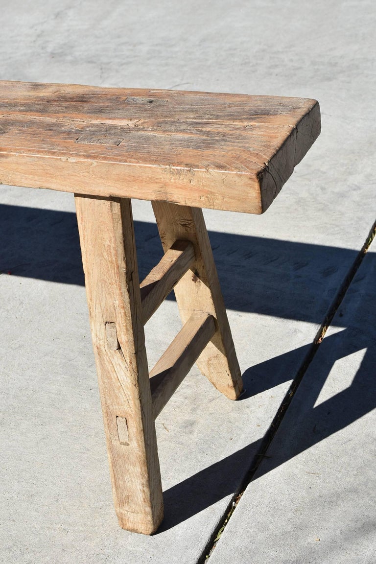 Antique Rustic Country Benches, Set of 2 at 1stDibs
