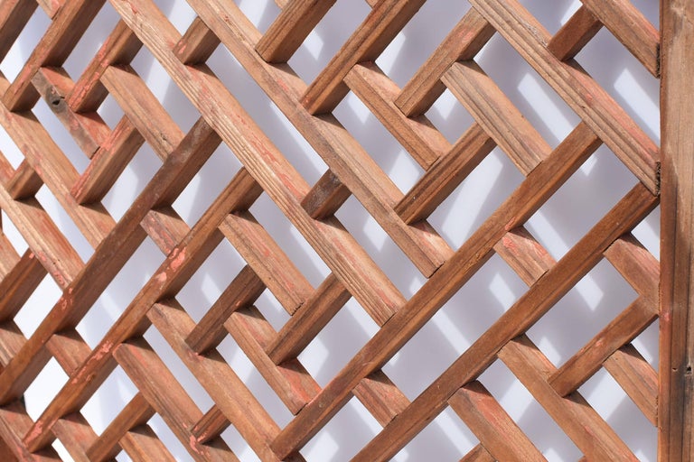 Pair of Chinese Antique Screens, Diamond Pattern at 1stDibs | chinese ...