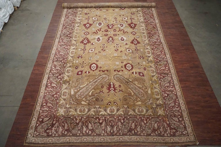 Indian Antique Agra Rug, circa 1890 For Sale at 1stDibs