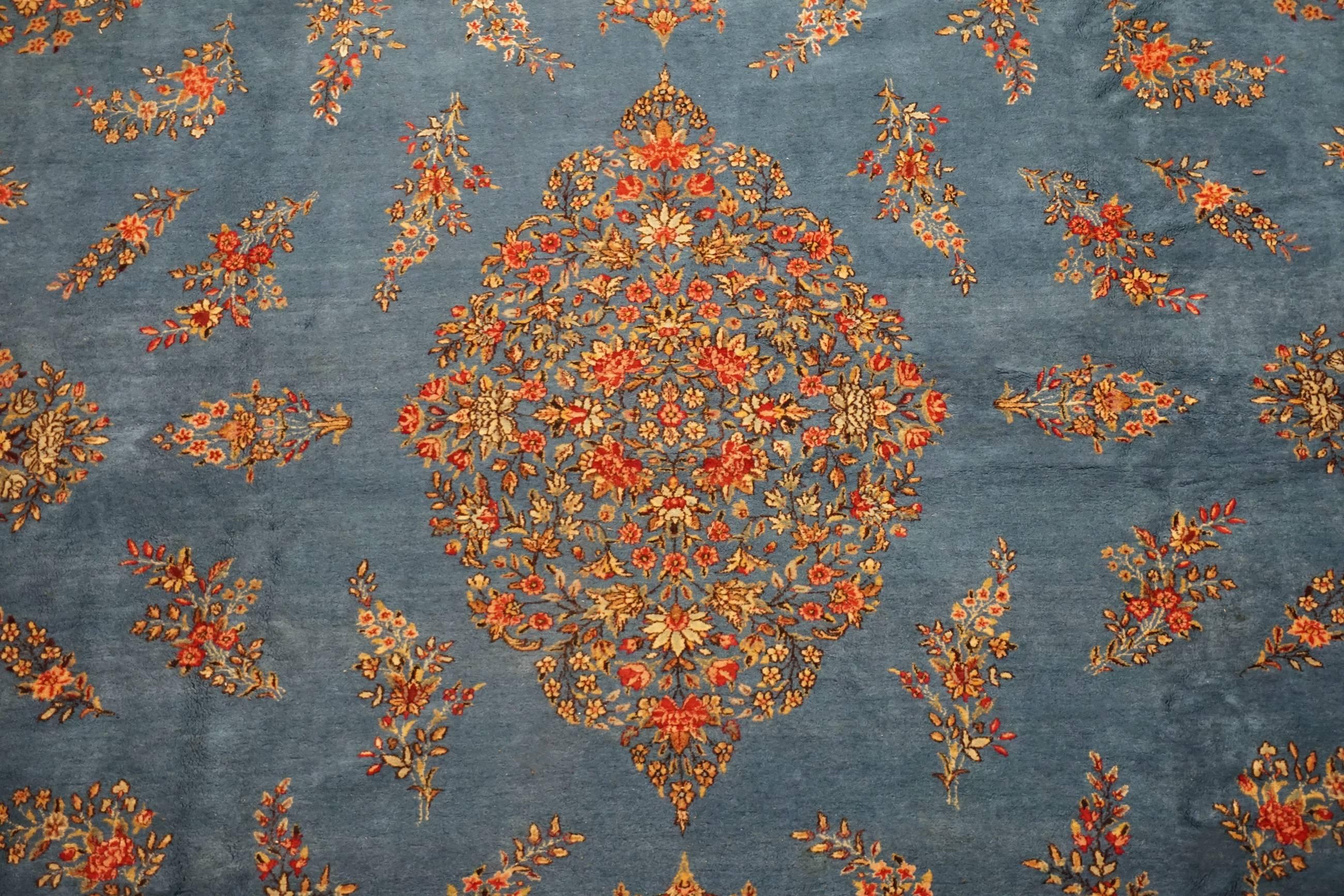 Antique Fine Persian Kerman, circa 1920 For Sale at 1stDibs