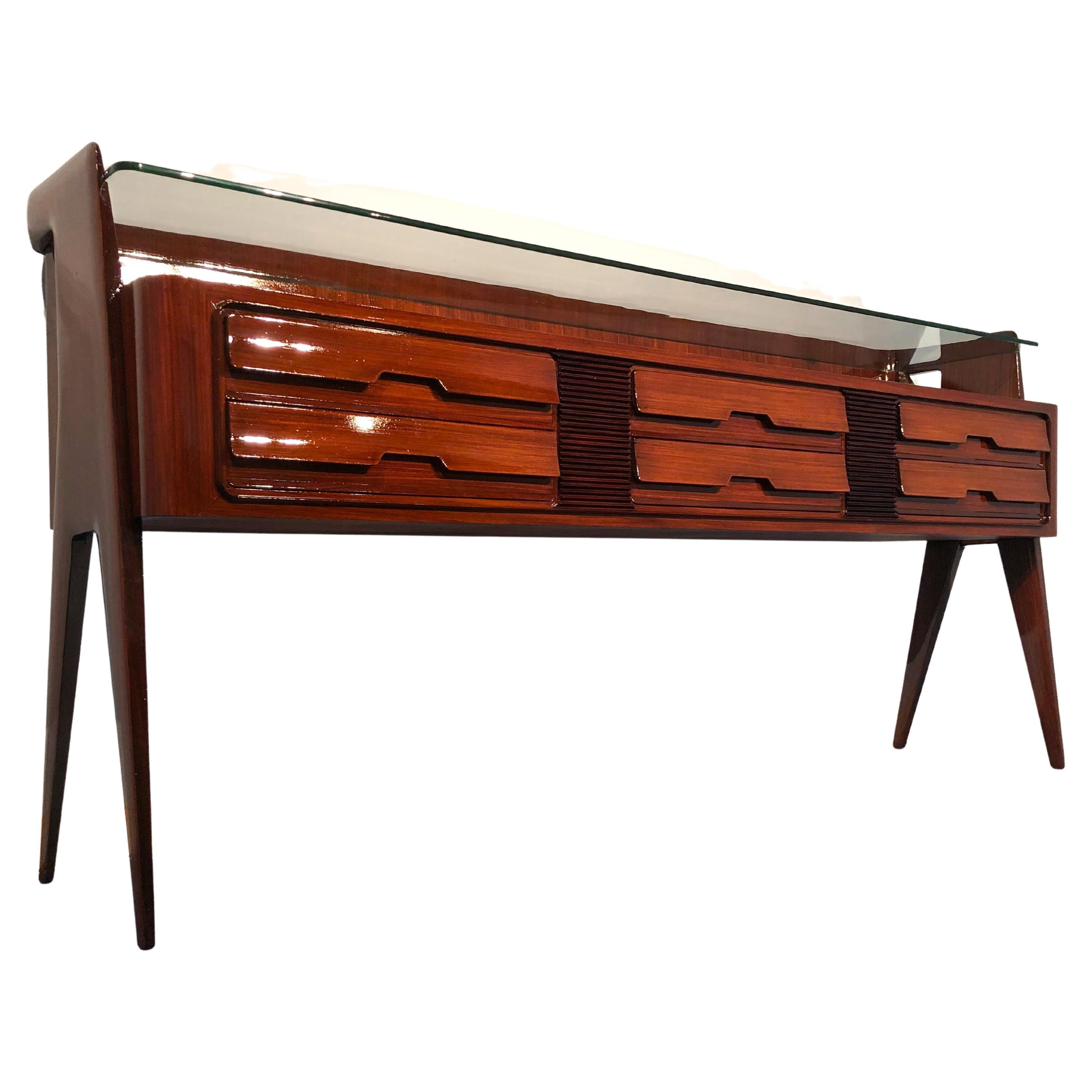 Italian Midcentury Teak Sideboard by Vittorio and Plinio Dassi, 1950s ...