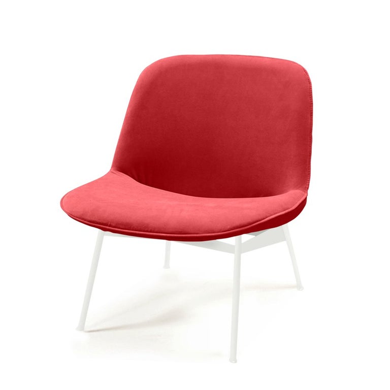 Chiado Lounge Chair with Smooth 72 and White For Sale at 1stDibs