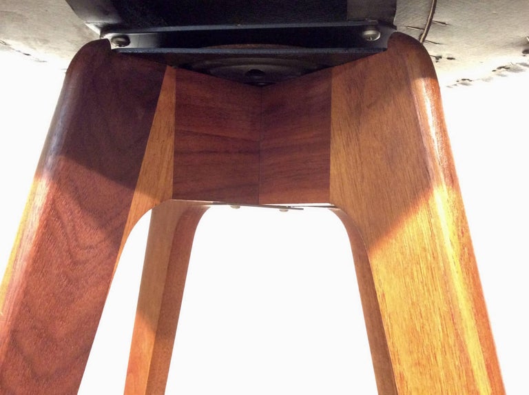 Danish Modern Style Barstools by John Yellen, Mid-Century Modern, Set ...