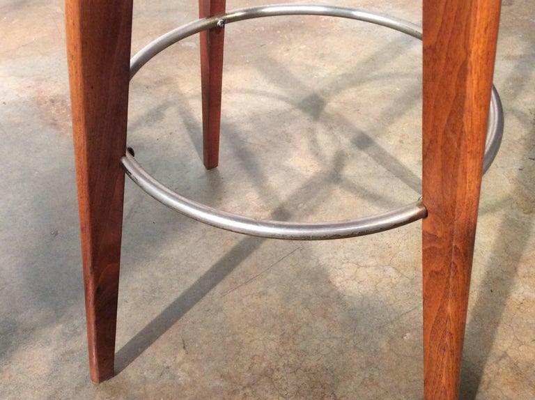 Danish Modern Style Barstools by John Yellen, Mid-Century Modern, Set ...
