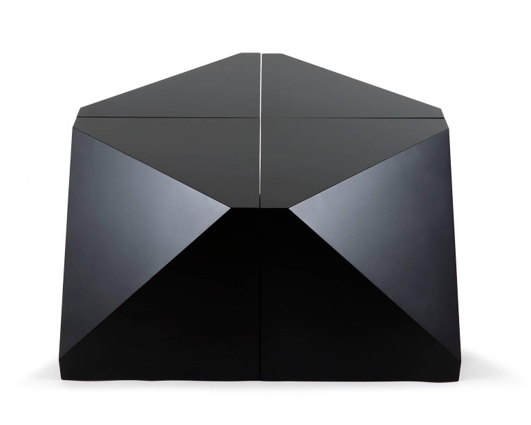 Modular Side table / Cocktail table in Painted Maple by Alex P White ...