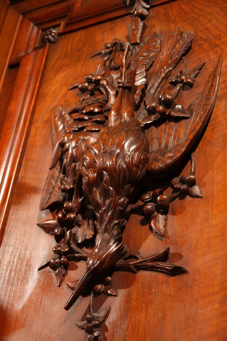 Huge Cynegetic or Hunting Dresser in Solid Walnut and Walnut Plywood on ...