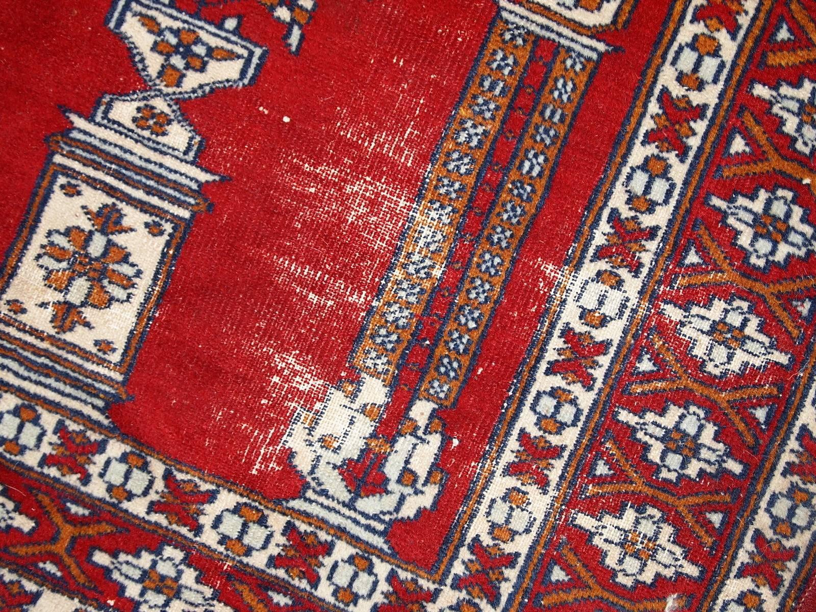 Handmade Vintage Turkish Rug, 1960s at 1stDibs