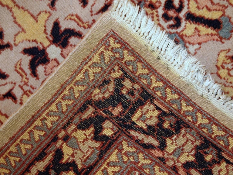 Handmade Vintage Pakistani Lahore Rug, 1970s, 1C350 For Sale at 1stDibs