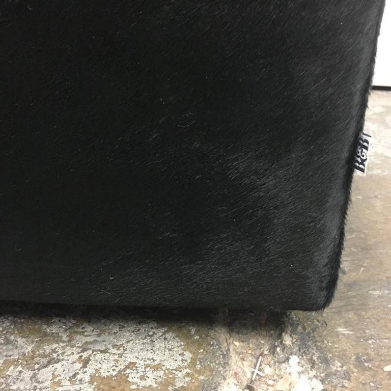 B&B Italia Antonio Citterio Leather P60 Ottoman at 1stDibs