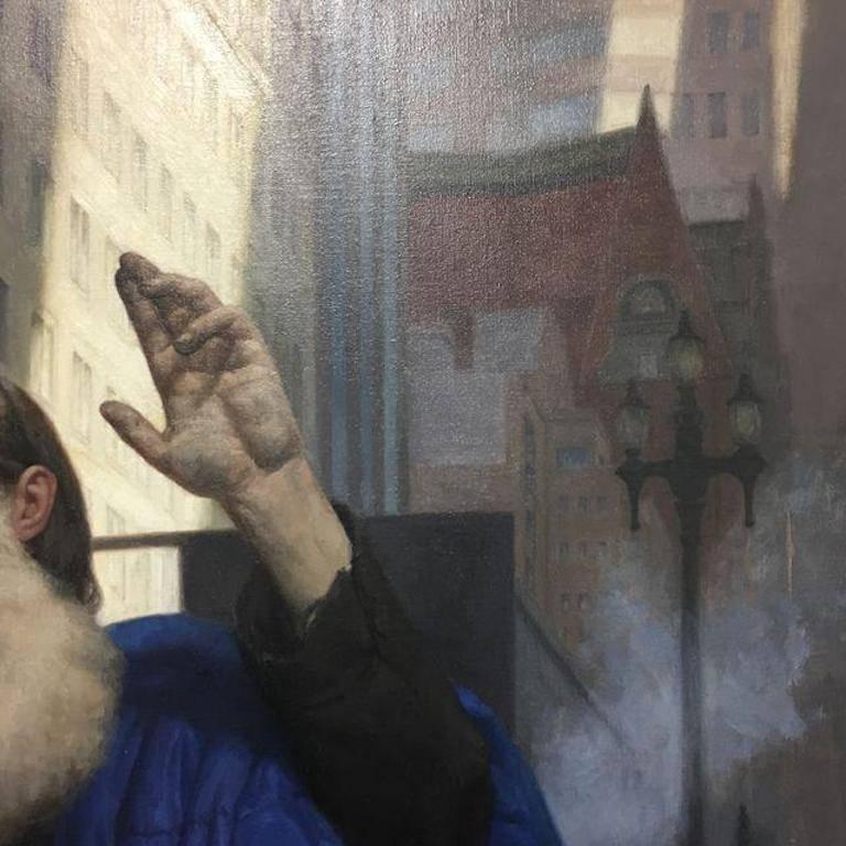 Original Oil on Canvas Carl Dobsky "The Prophet " at 1stDibs