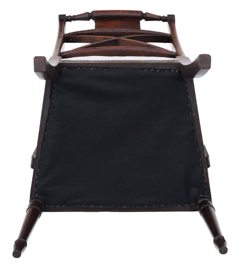 Antique Fine Quality Regency, circa 1825 Mahogany Elbow Desk Carver ...