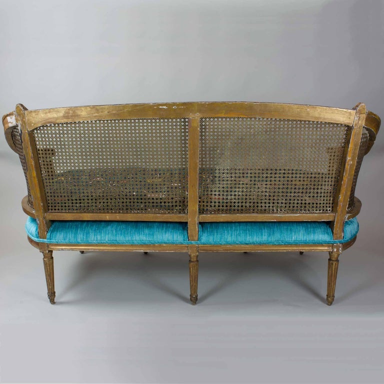 18th Century Louis XVI Settee For Sale at 1stDibs