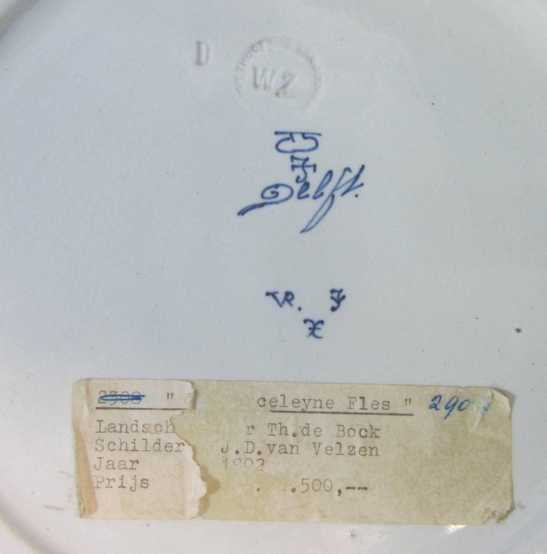 Delft Wall Plaque at 1stDibs