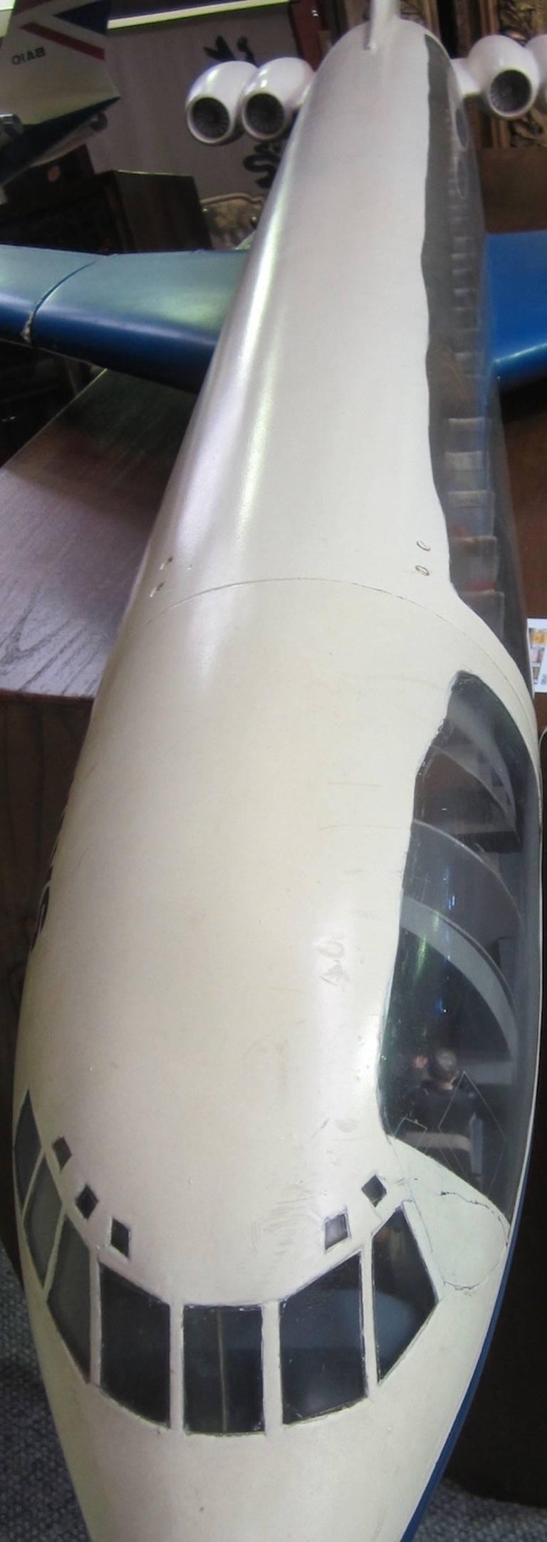 British Airways VC10 Cutaway Model at 1stDibs | cutaway airplane models ...