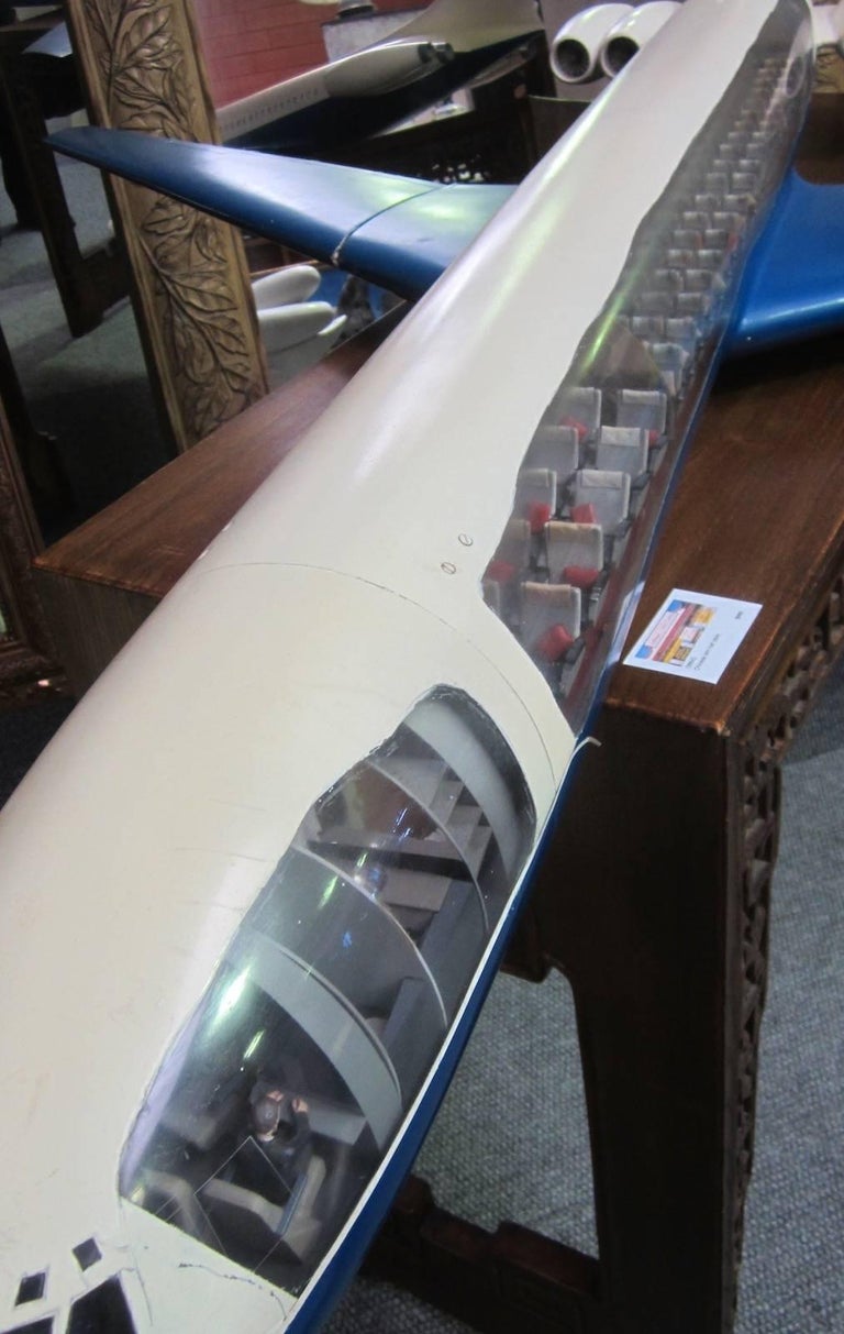 British Airways VC10 Cutaway Model at 1stDibs | cutaway airplane models ...