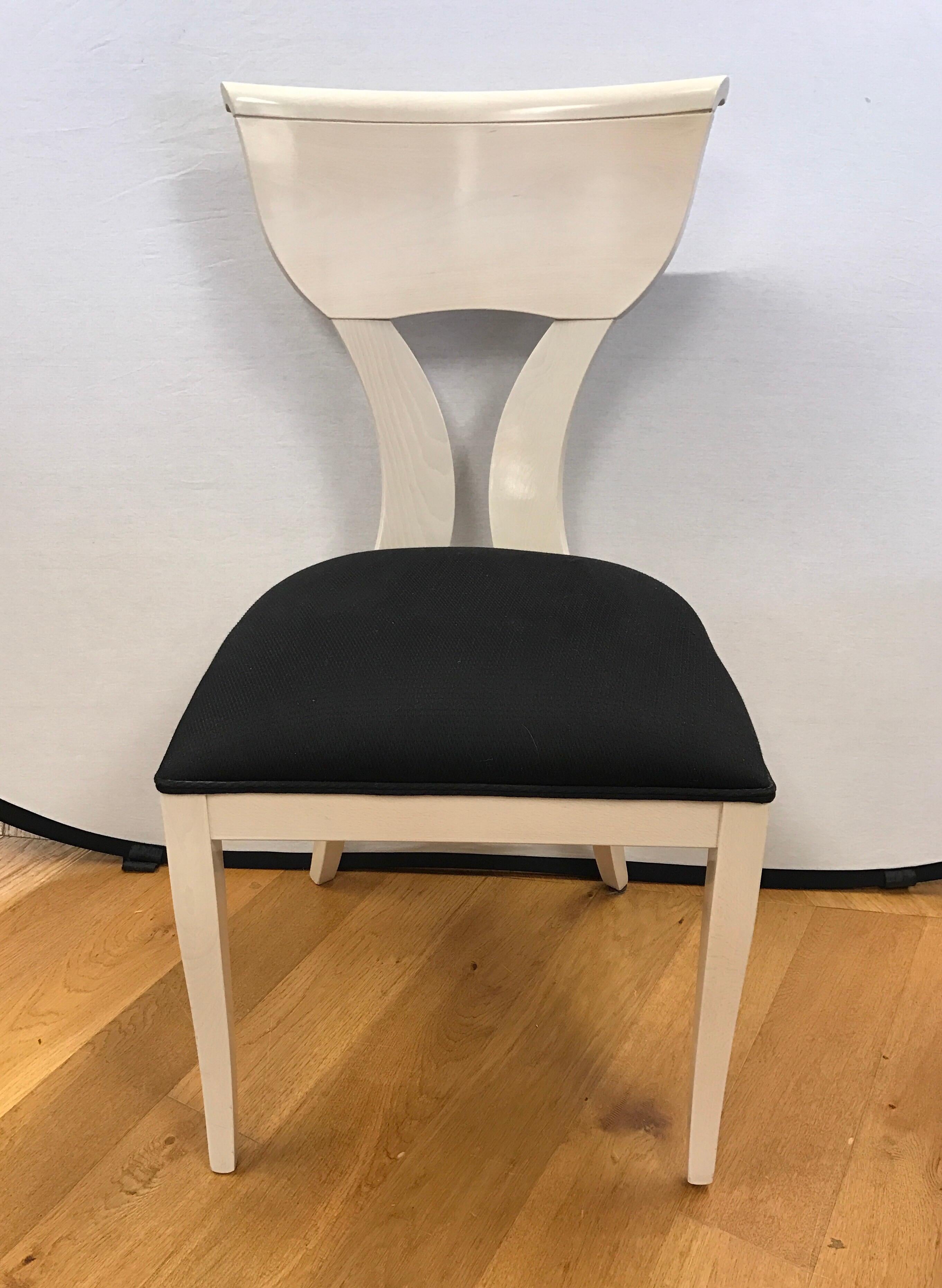 Set of Four Klismos Dining Chairs by Pietro Constantini for Ello, Italy ...