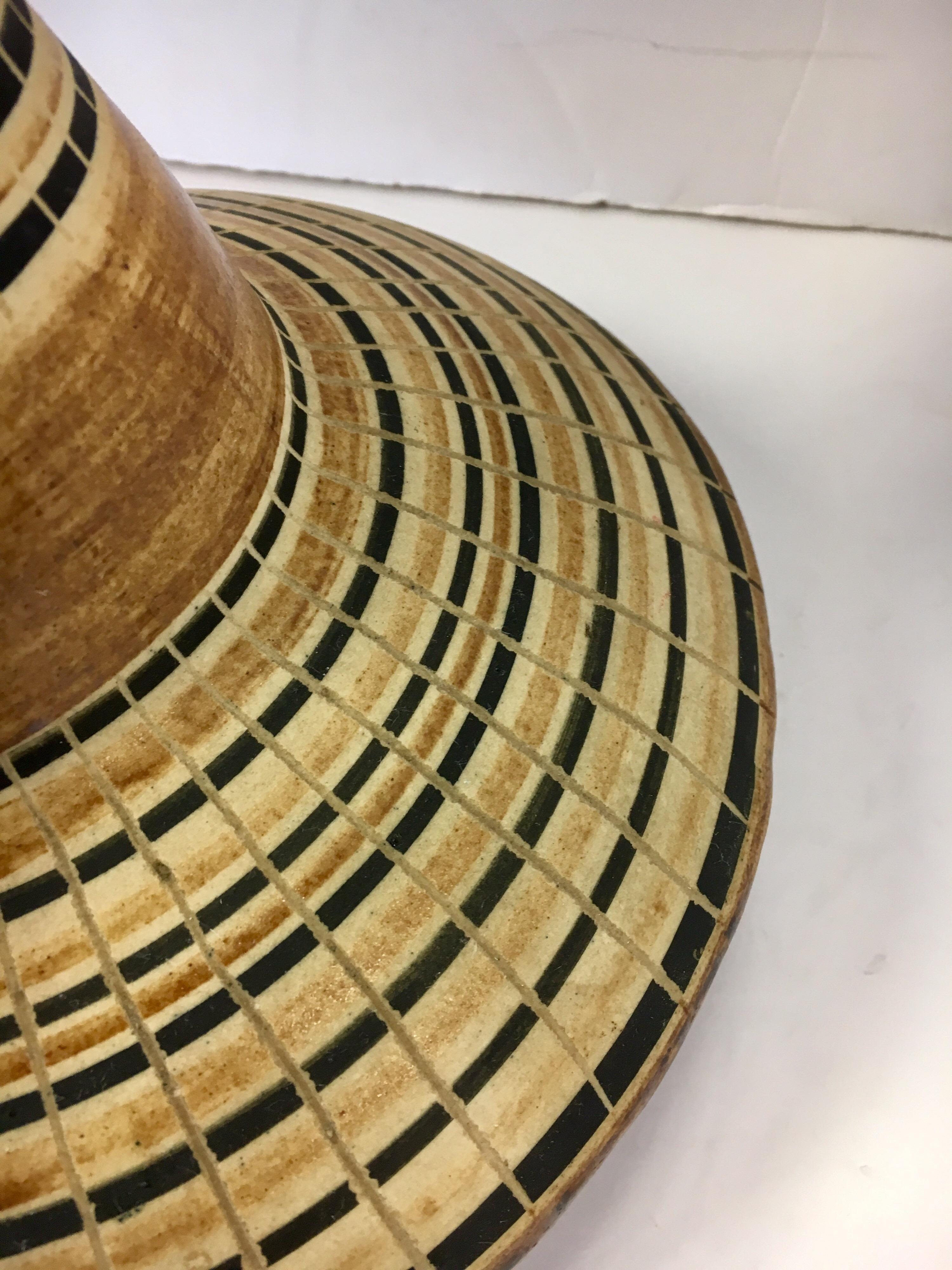 Harsa Studio Israel Mid-Century Modern Ceramic Vase Urn at 1stDibs ...