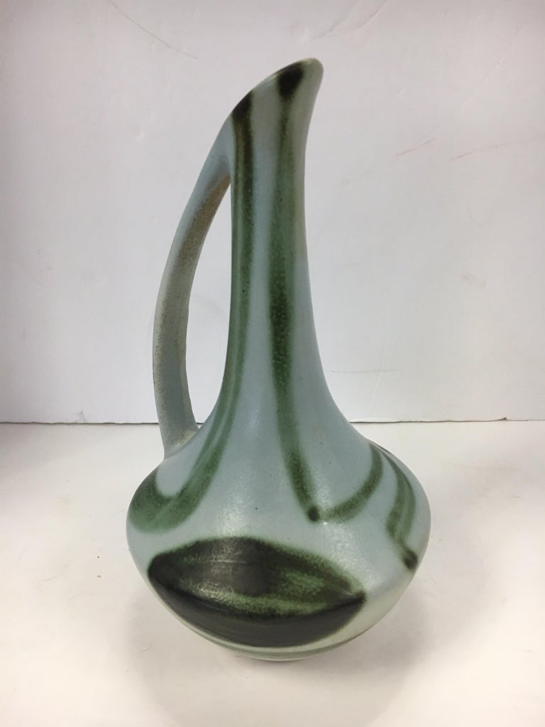 Mid-Century Modern Harsa Studio Israel Ceramic Pitcher Decanter at ...
